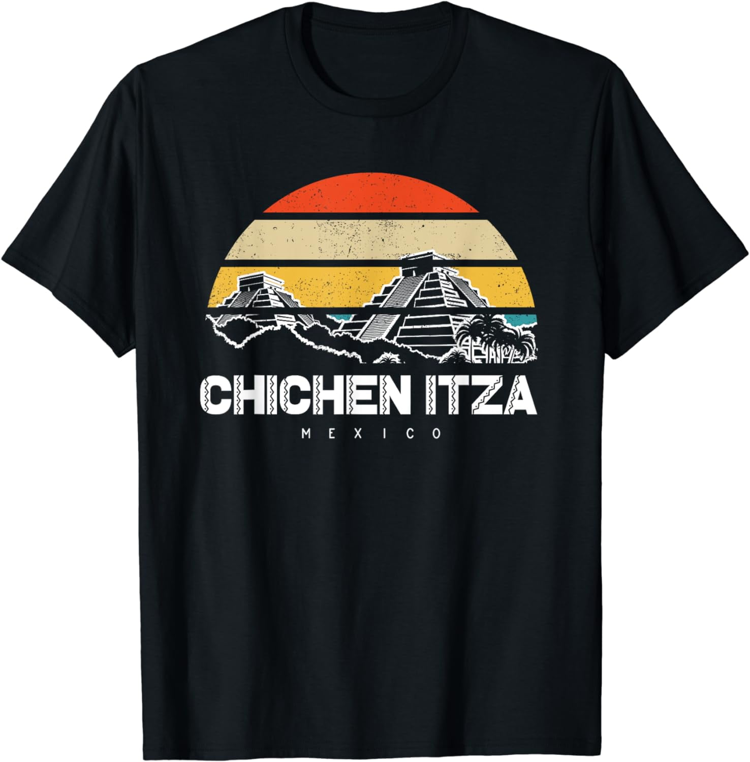 Chichen Itza Mexico Vacation T-Shirt - Walmart.com