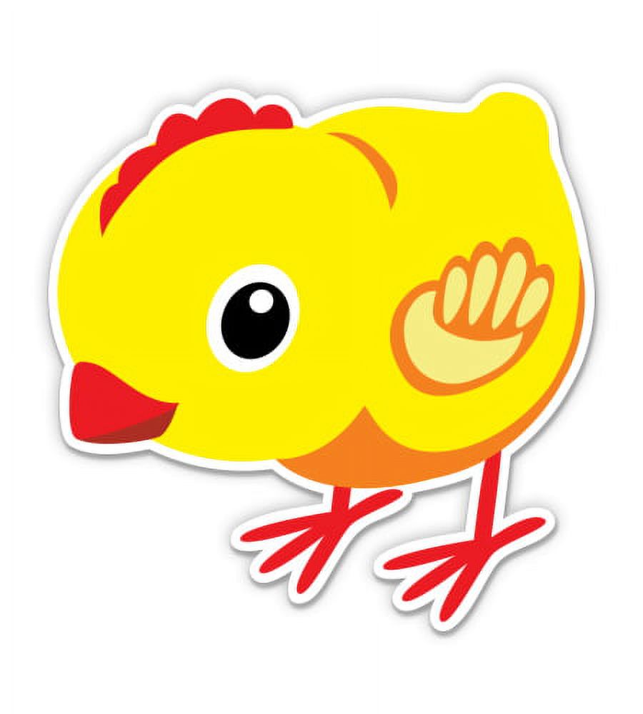 Chick - 8" Vinyl Sticker - For Car Laptop I-Pad - Waterproof Decal ...