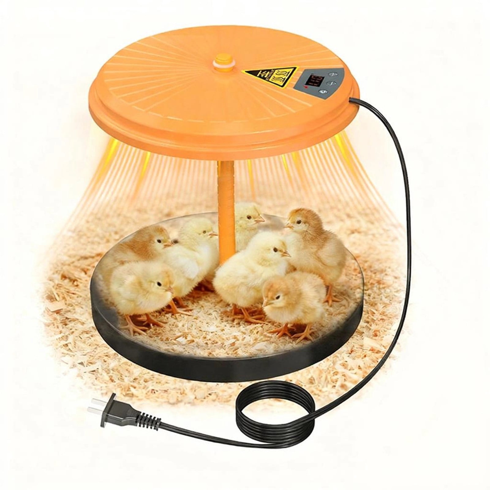 Chick Brooder Heater Plate - Adjustable Height Brooder Box for Baby ...