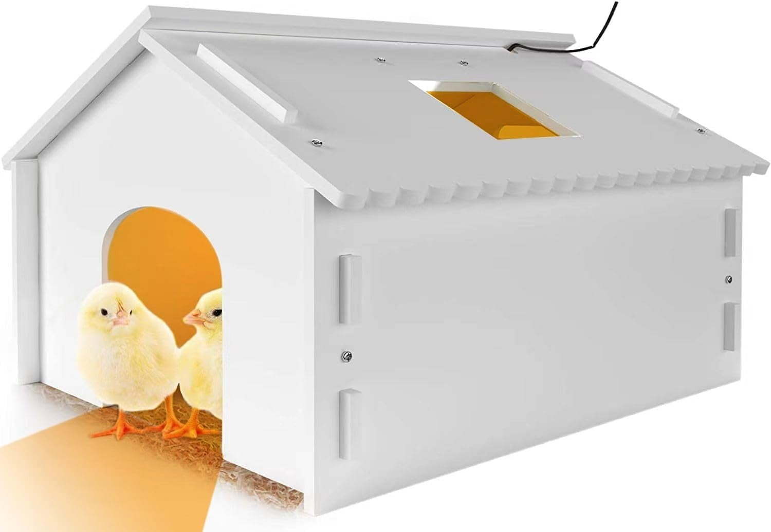 Chick Brooder Heater & Warm Lamp for Chicks, Ducks, Quails,Turtles ...