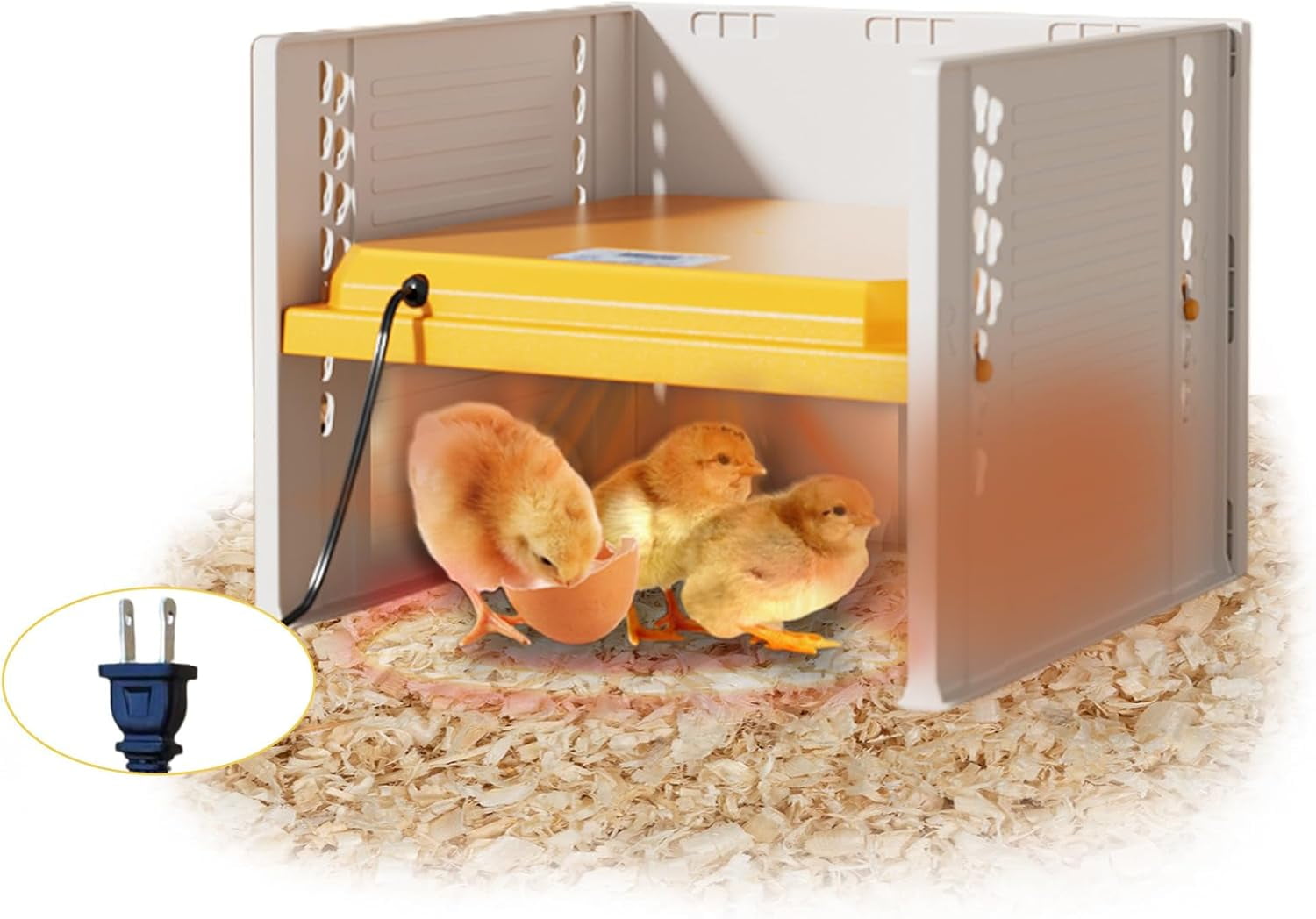 Chick Brooder Heating Plate, Brooder Plate for Chicks with Adjustable ...