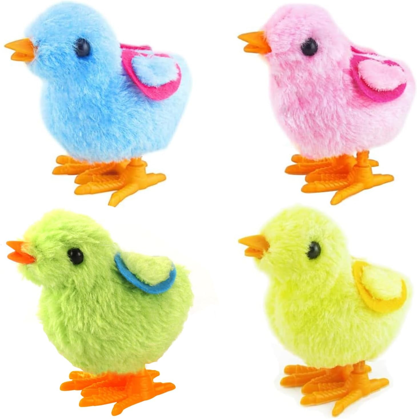 Chick Bunny Wind Up Toys for Kids, Clockwork Novelty Jumping Hopping ...