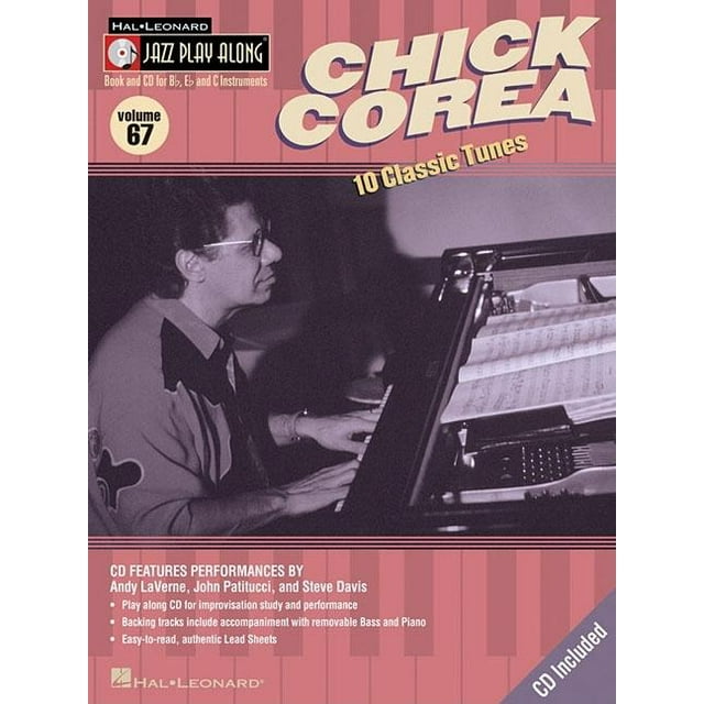 Chick Corea : Jazz Play-Along Volume 67 - Walmart.com