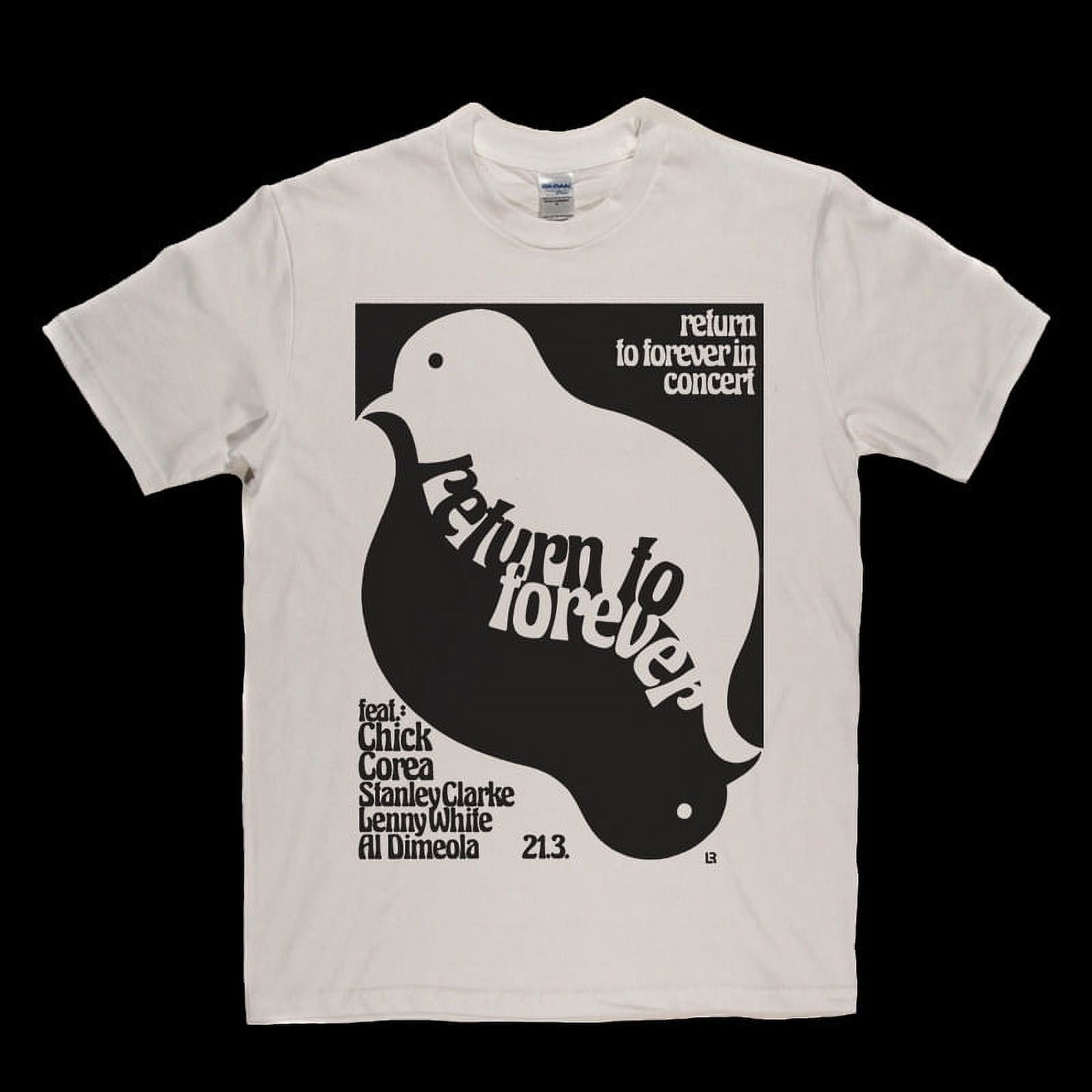 Chick Corea Return To Forever Concert Poster T-Shirt - Walmart.com