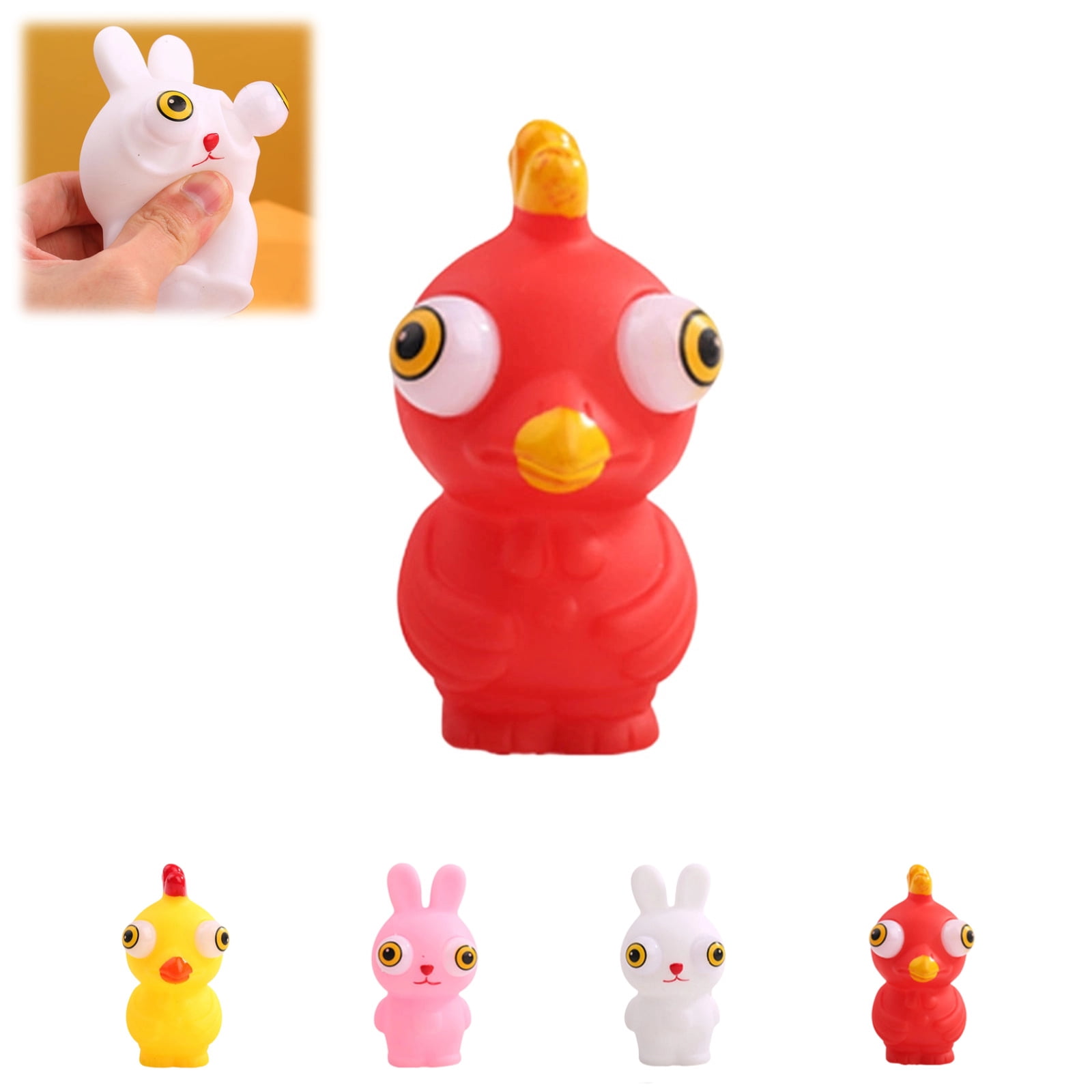 Chick Eye Blowing Slow Rising Squishy Toys, Chick Squishies Fidget Toys ...