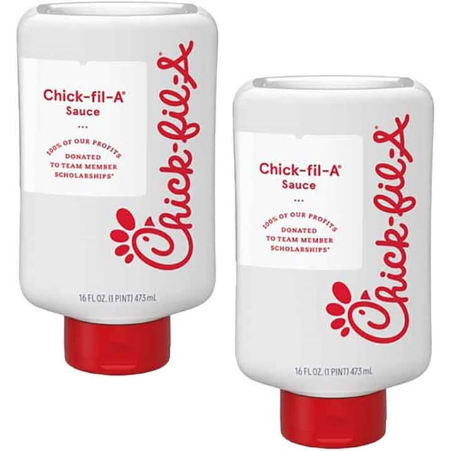 Chick-Fil-A Original Sauce, 2-Pack 16 oz. Squeeze Bottles - Walmart.com