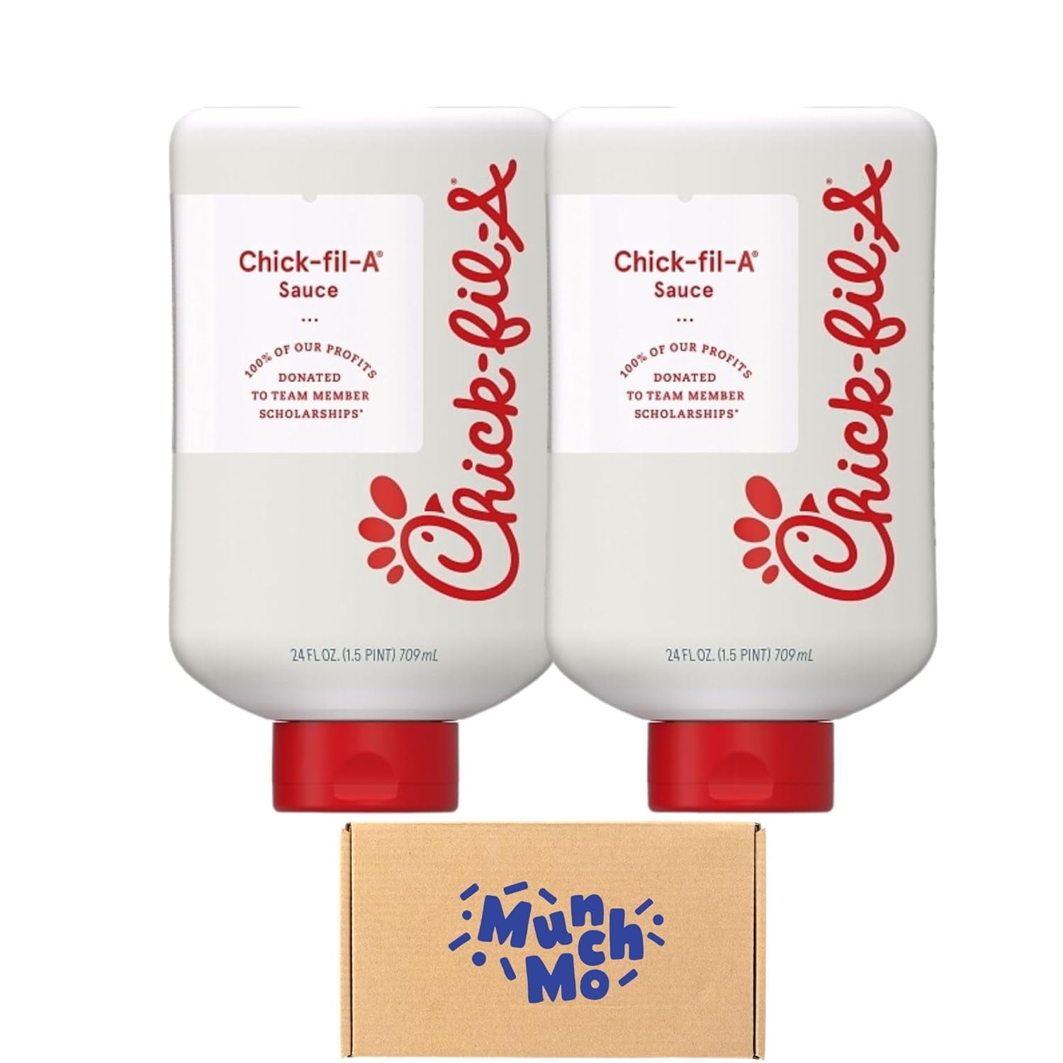 Chick Fil A Original Sauce 24Oz Big Squeeze Bottles 2 Packs ...