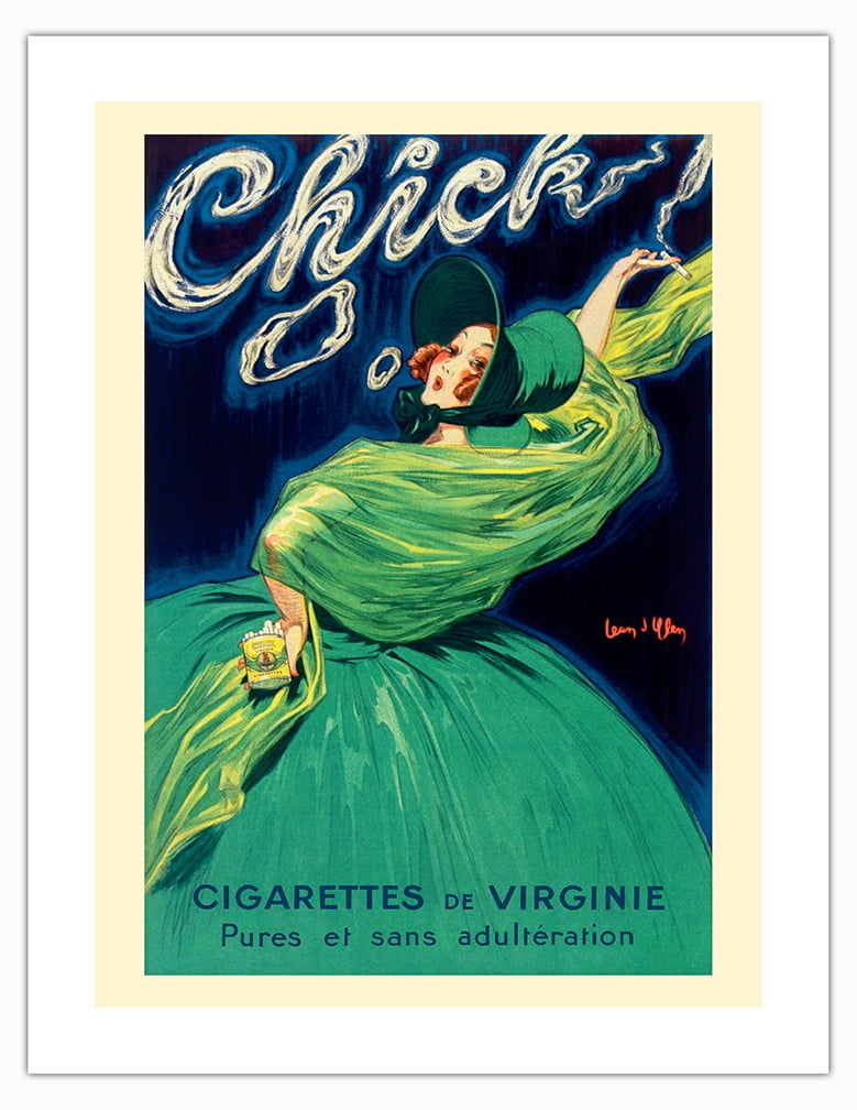 Chick French Cigarettes from Virginia (de Virginie) - Vintage French ...