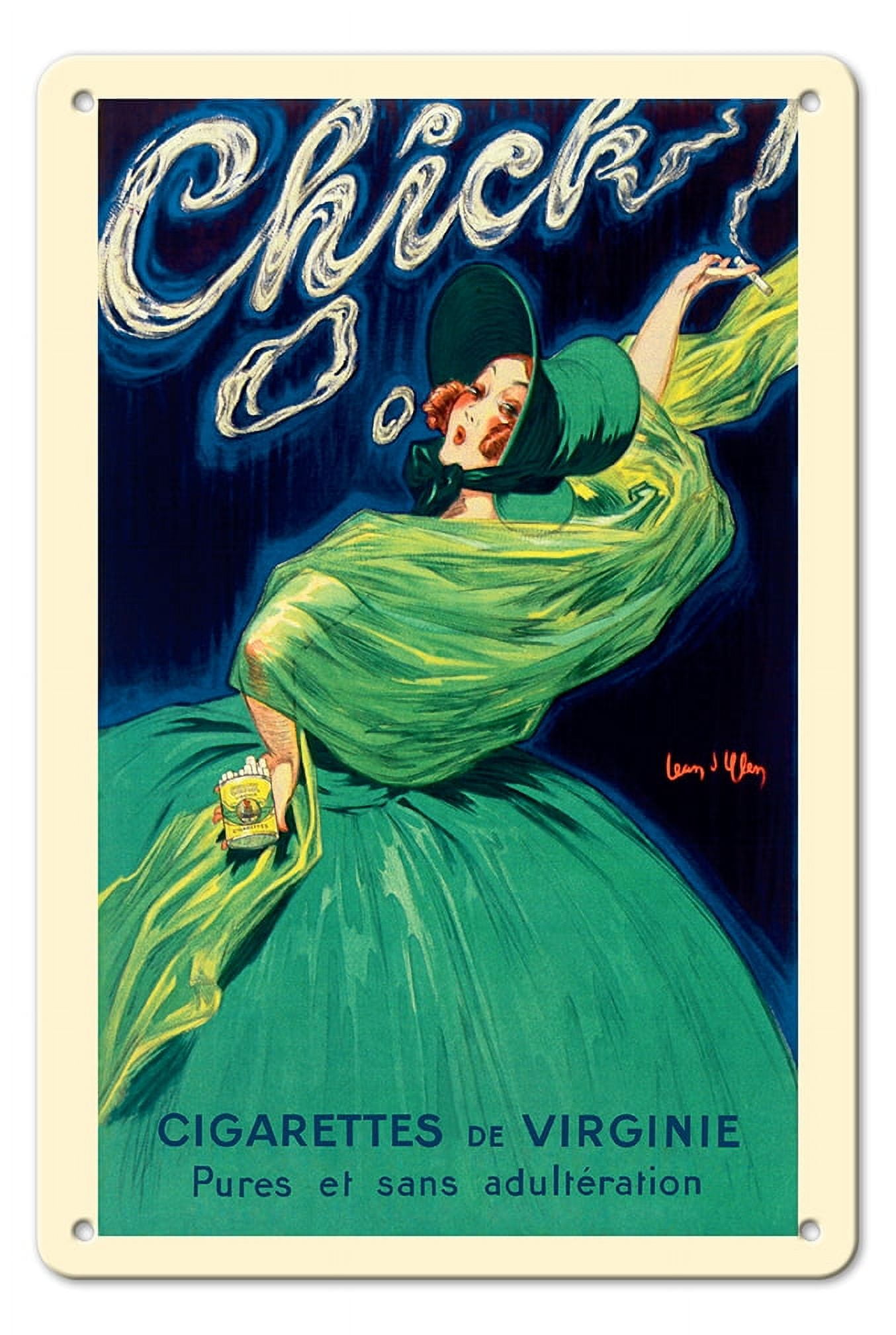 Chick French Cigarettes from Virginia (de Virginie) - Vintage French ...