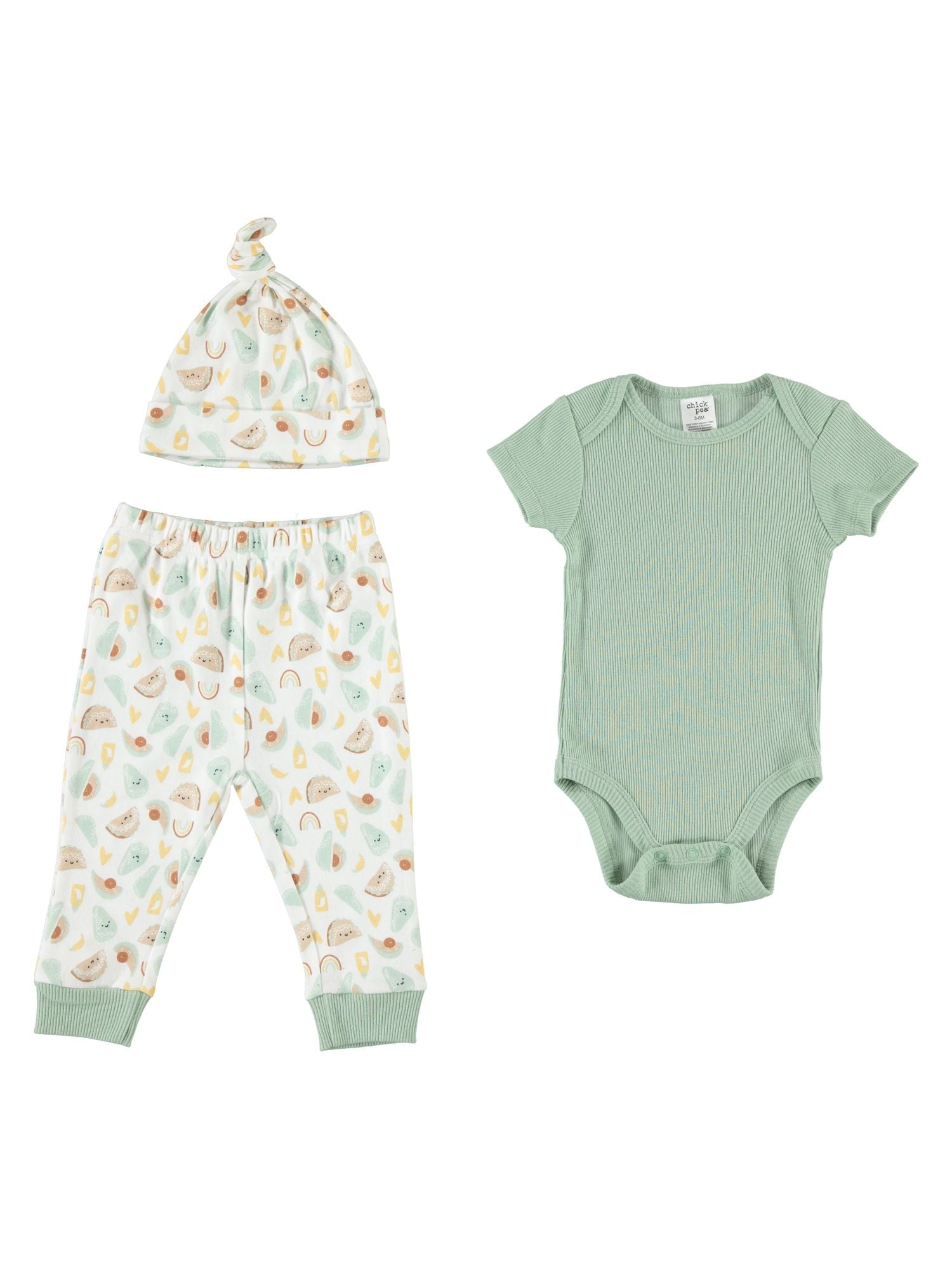 Chick Pea Baby Boy 3 PC Jogger Set, Sizes Newborn-9 Months - Walmart.com
