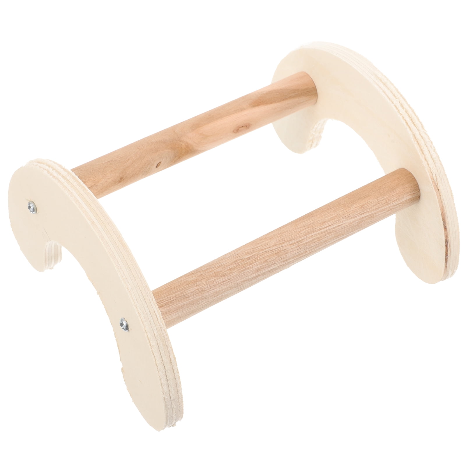 Raindrops Beige Wooden Perch Stand for Birds and Chickens Comfortable ...