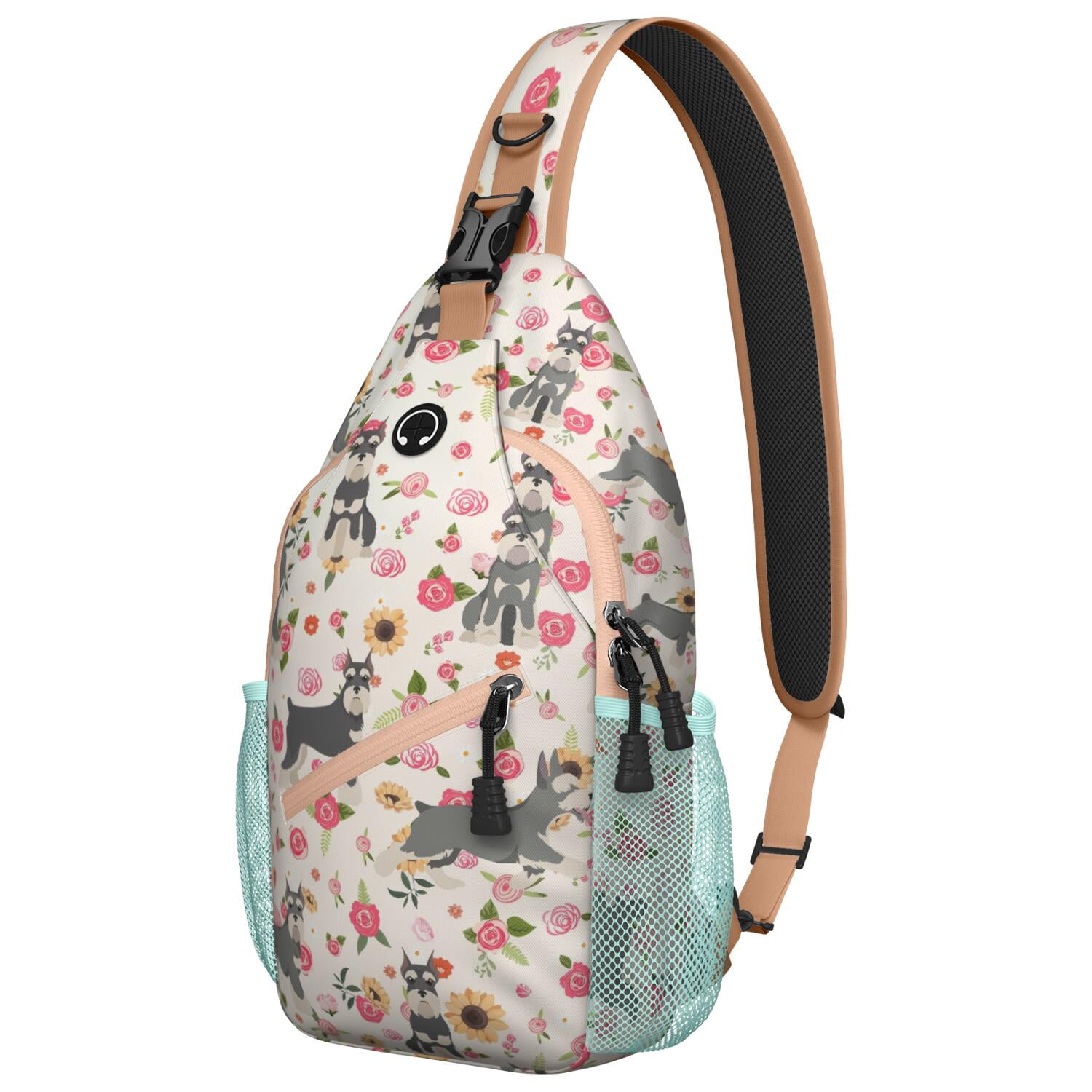 Chick Style Crossbody Bag - Farm Animal Sling Backpack with Expandable ...