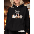 Chick or Treat Halloween Hoodie Pun - Filled Fun with Witch, Pumpkin ...