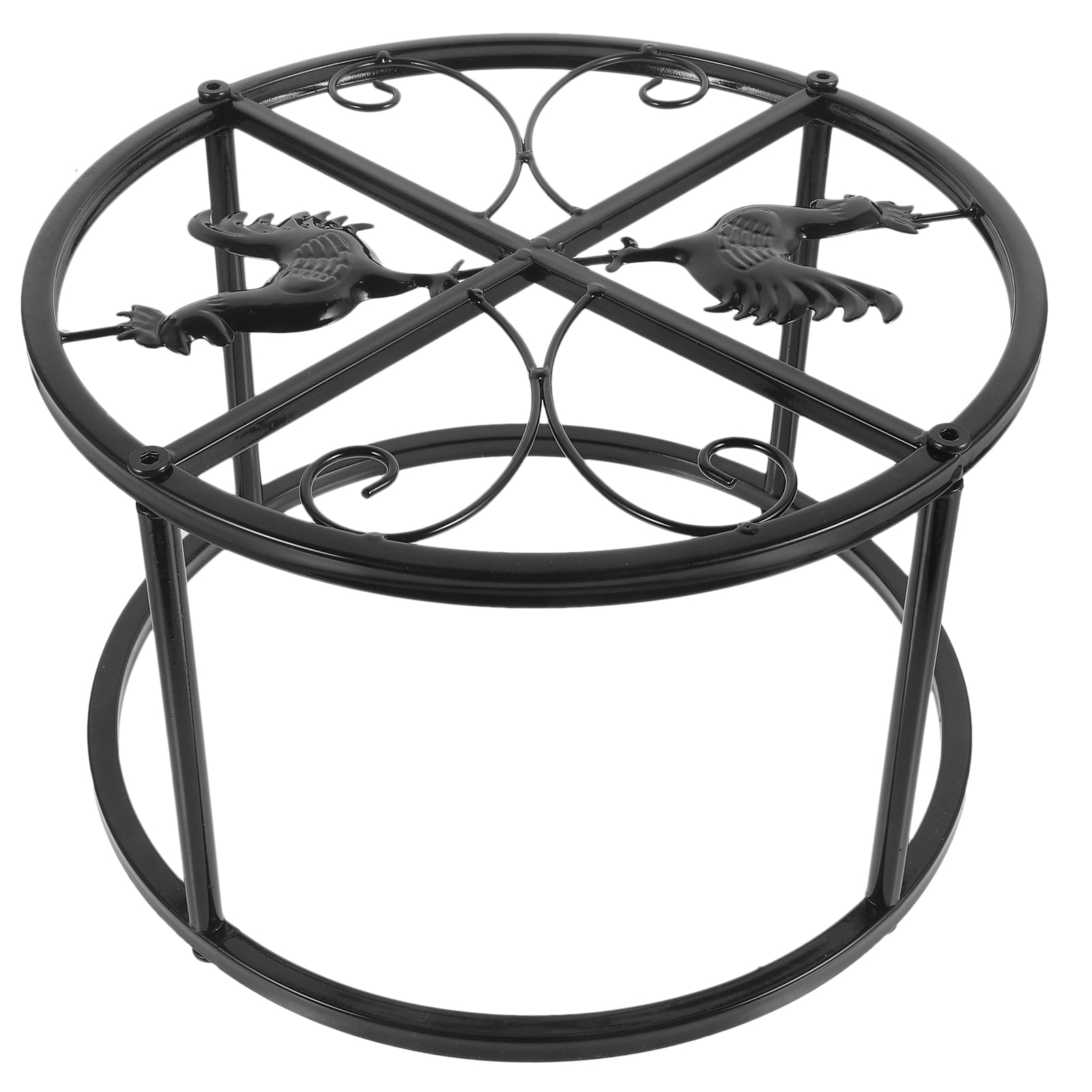 Chick Water Feeder Holder Metal Chicken Coop Stand Waterer Stand ...