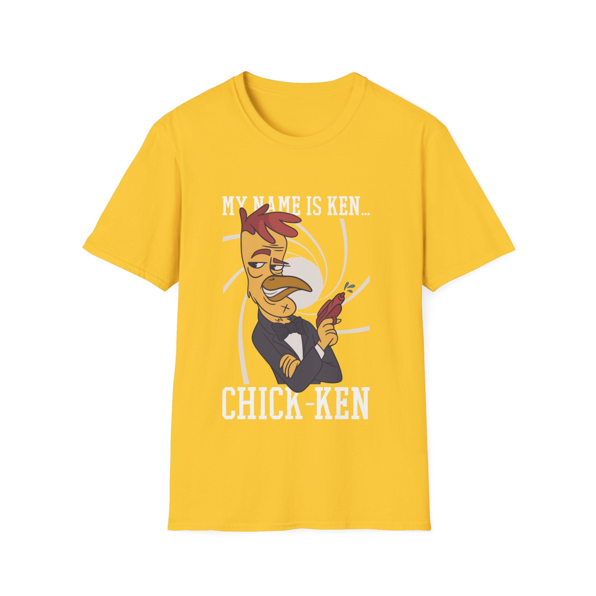 Chick-ken funny Spy Graphic Vintage Men Women Tee - Walmart.com
