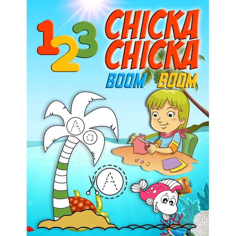 chicka chicka 123 coloring pages