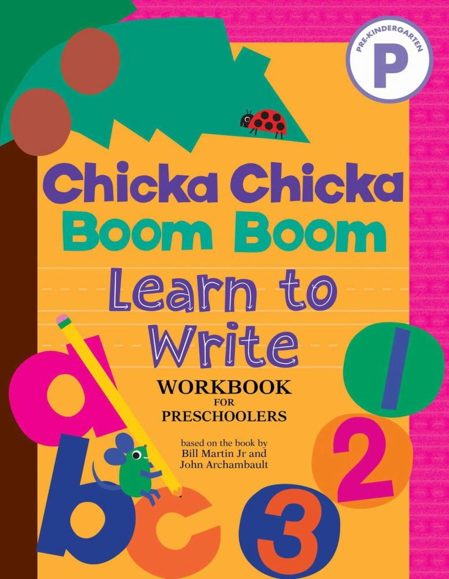 Bill Martin Jr Chicka Chicka Boom Boom Learn to Write Workbook for ...