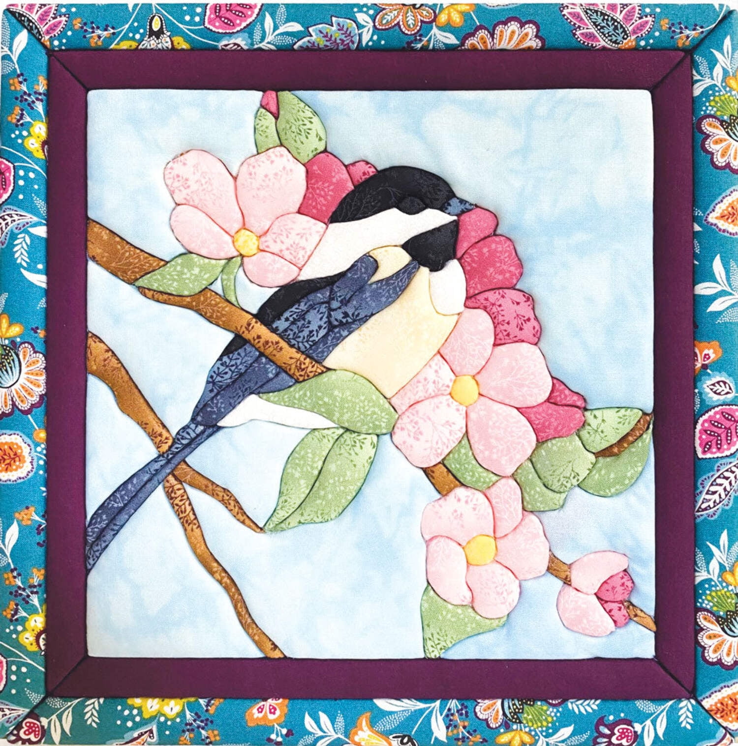 Quilt-Magic No Sew Wall Hanging Kit-Chickadee - Walmart.com