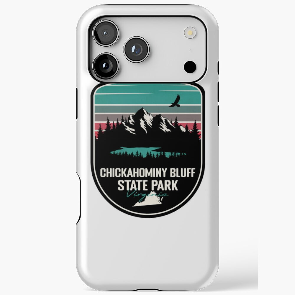 Chickahominy Bluff Virginia State Park Retro Badge For iPhone 11-17 Pro ...
