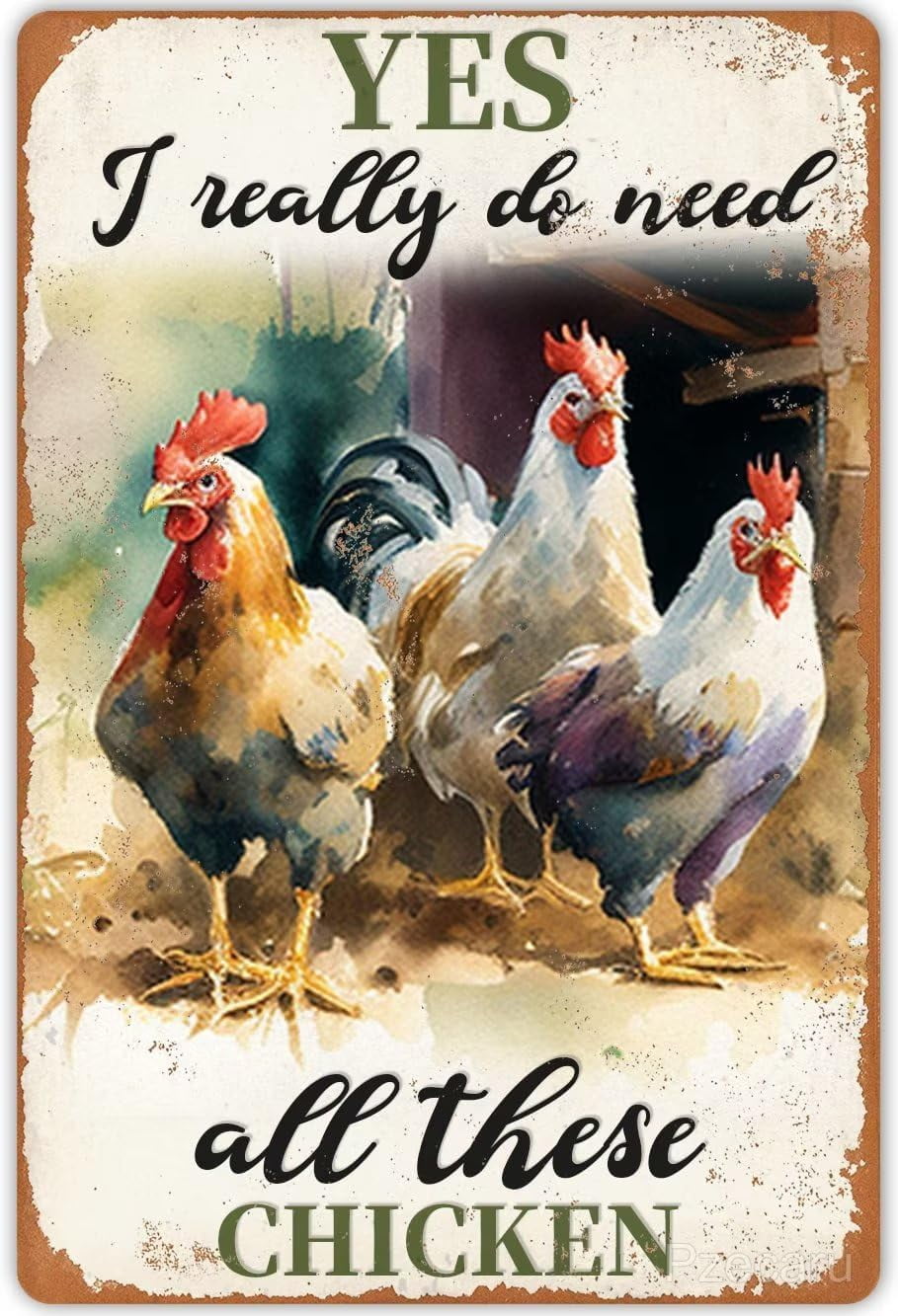 Chicken 35 Piece Wooden Jigsaw Puzzles For Adults Family Elderly Yes I ...