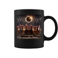 Chicken And The Total Solar Sun Eclipse 80424 2024 Chicken Coffee Mugs ...