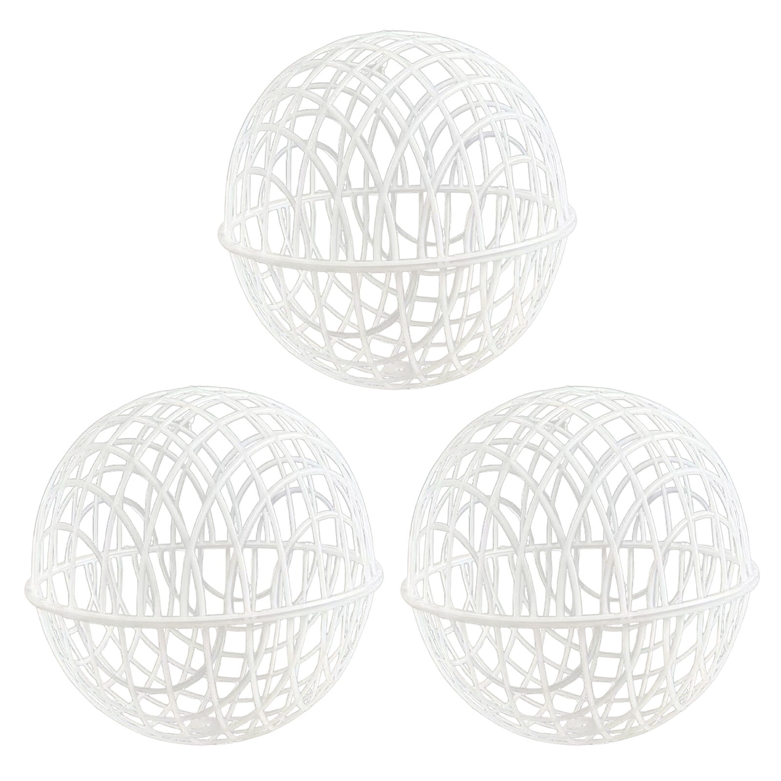 Chicken Ball Cage Movable 3 Pieces Chicken Orb Ball Cage Pet Cage ...