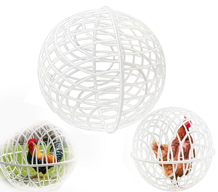 Chicken Balls Cage for Outside, Ball-Shaped Chicken Cage, Movable ...