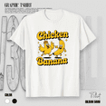 Chicken Banana Meme Funny Cartoon Farm Humor Joke Graphic Unisex T ...
