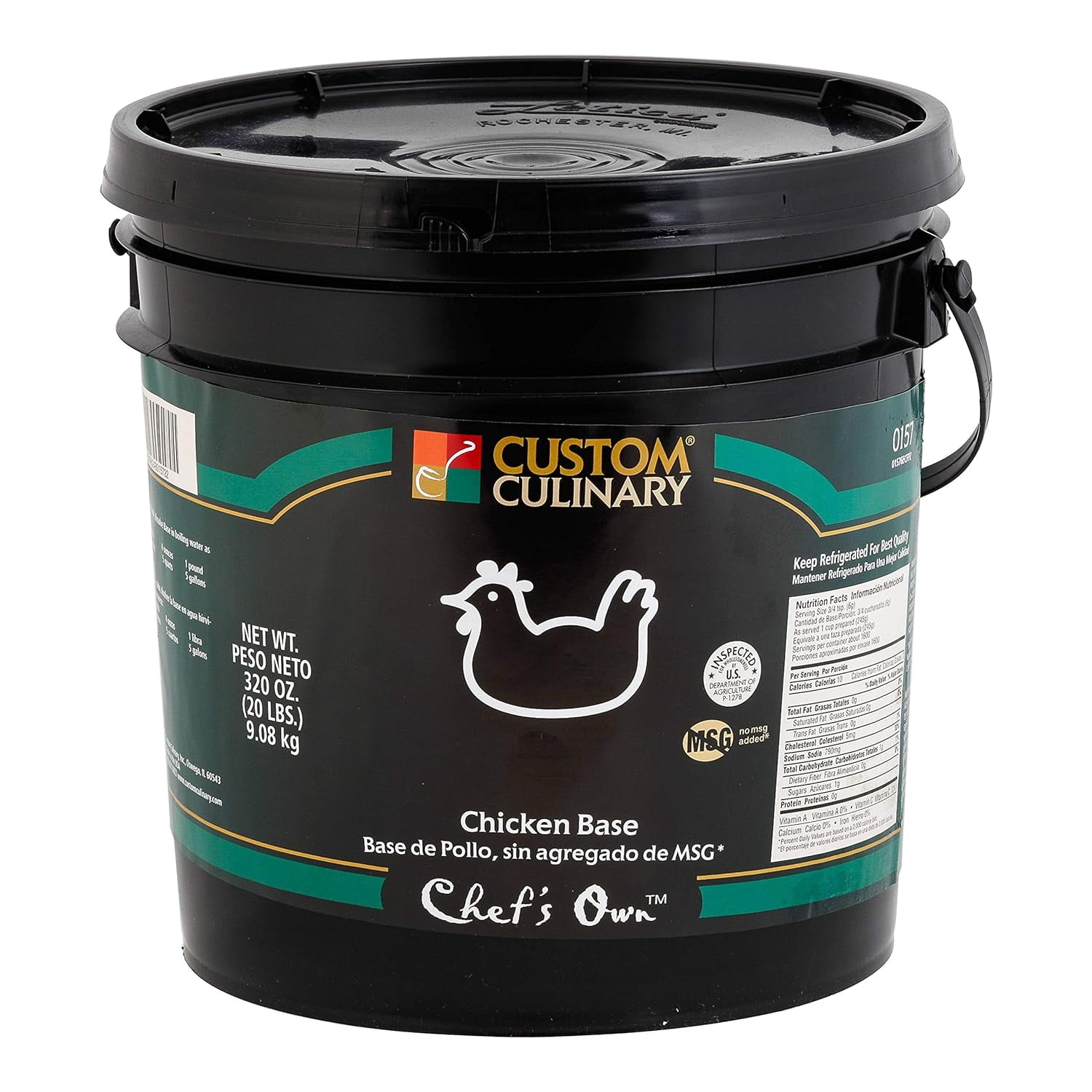 Chicken Base No MSG Added - 20 lb. Pail - Walmart.com