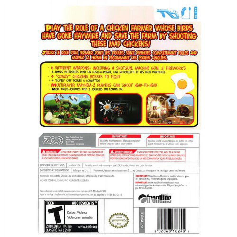 Pre-Owned Chicken Blaster Nintendo Wii - Walmart.com