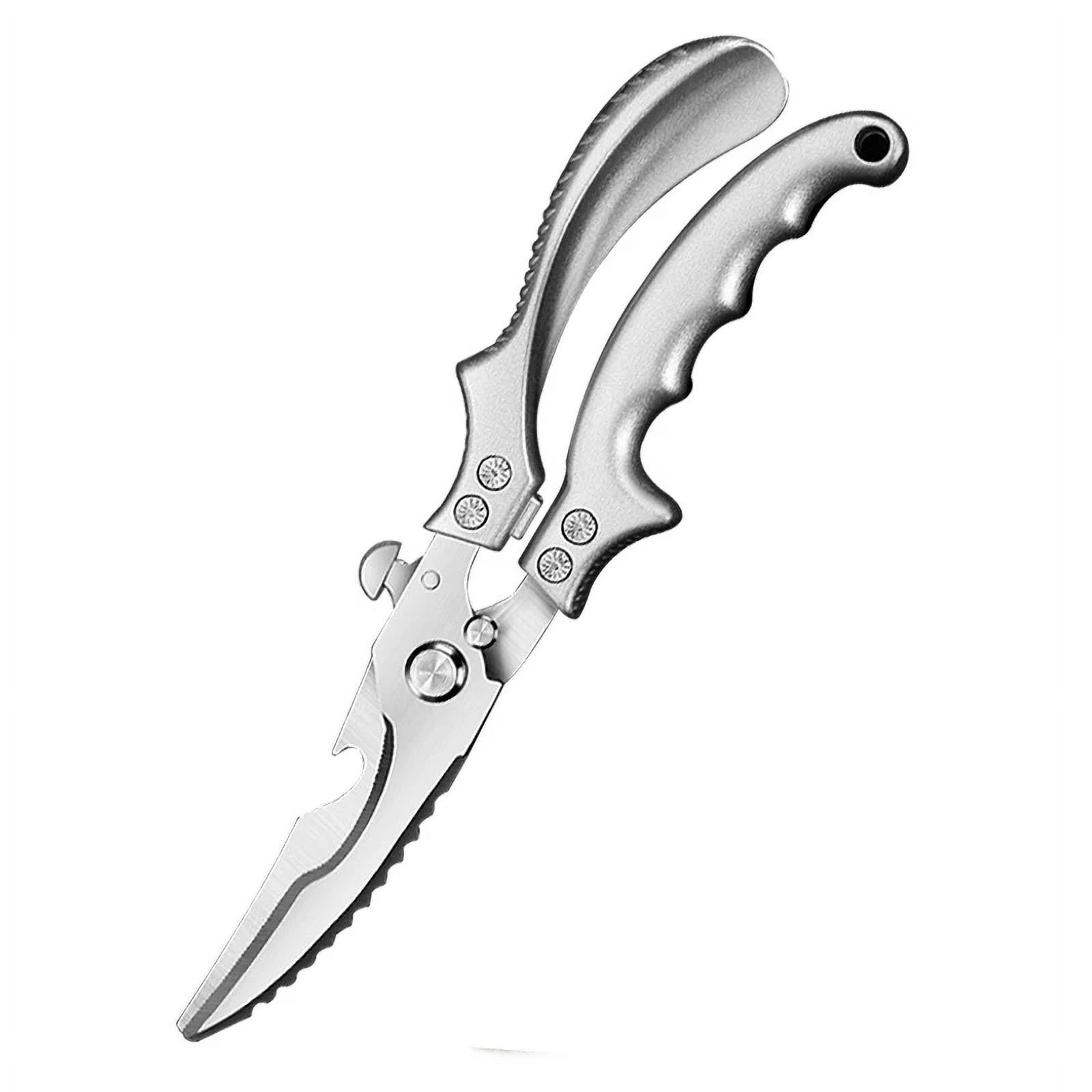 Chicken Bone Kitchen Shears,Stainless Steel Kitchen Scissors Fish ...