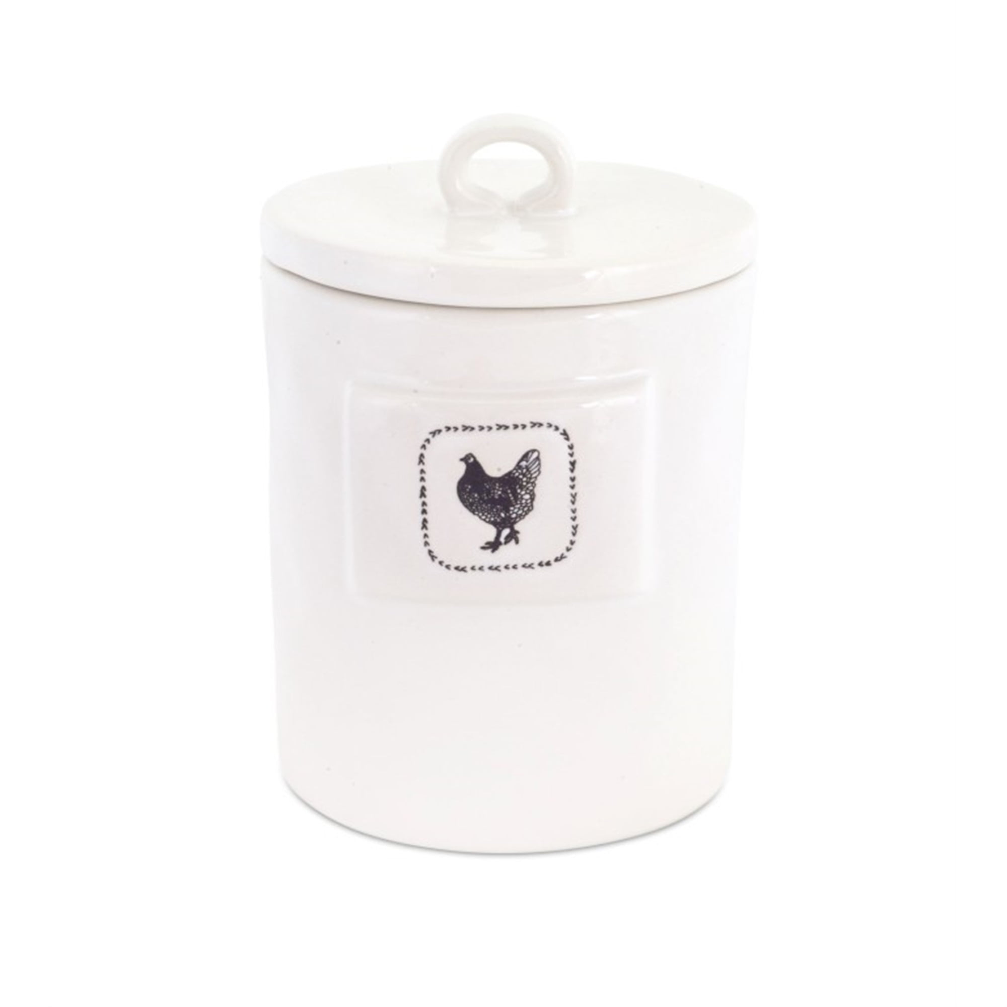 Chicken Canister (Set of 4) 4.5" x 6.5"H Stoneware - Walmart.com