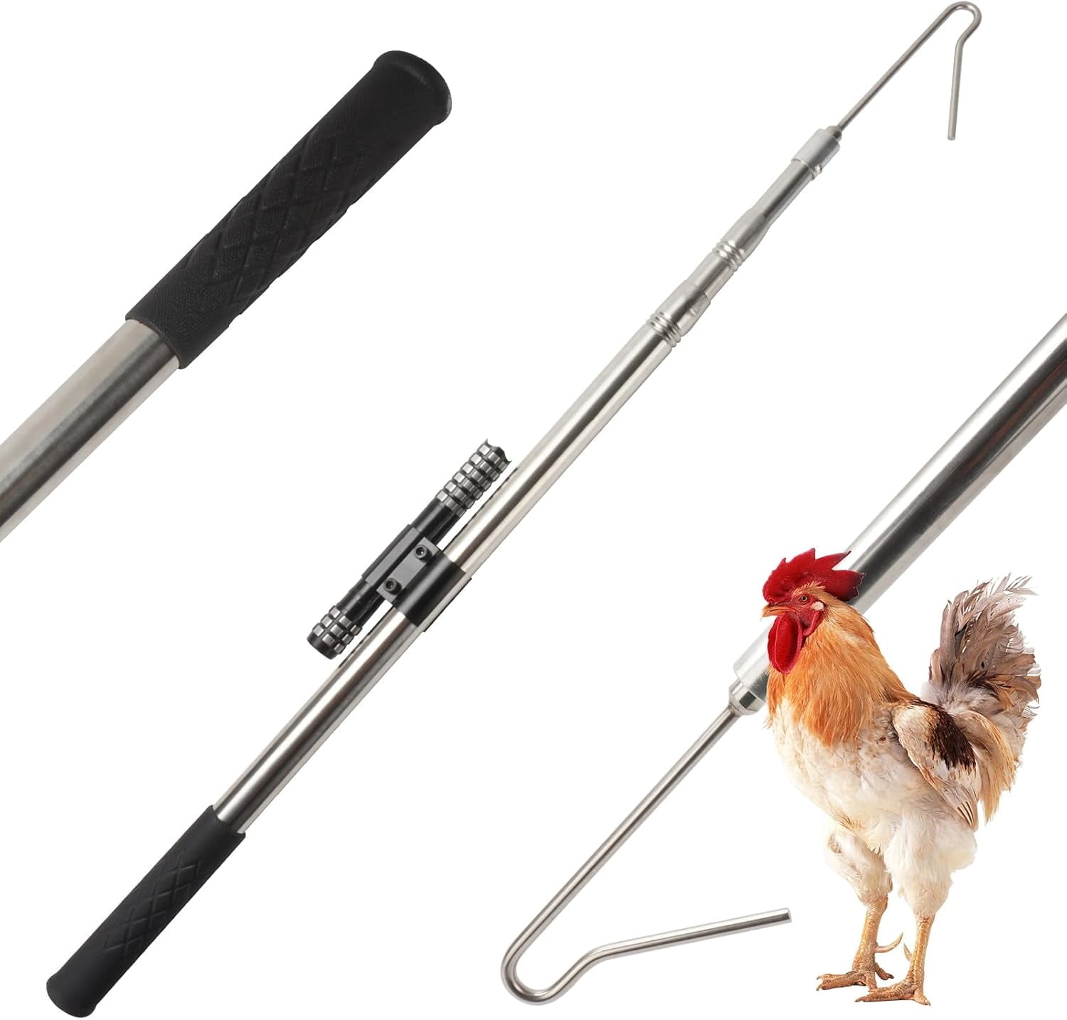 Smarkey Chicken Catcher Hook Grabber Capture Tool for Poultry - Walmart.com