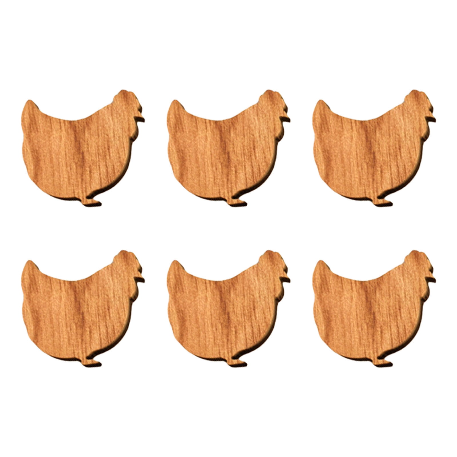 Chicken Cherry Wooden Refrigerator Sticker - Wood Grain with Chicks ...