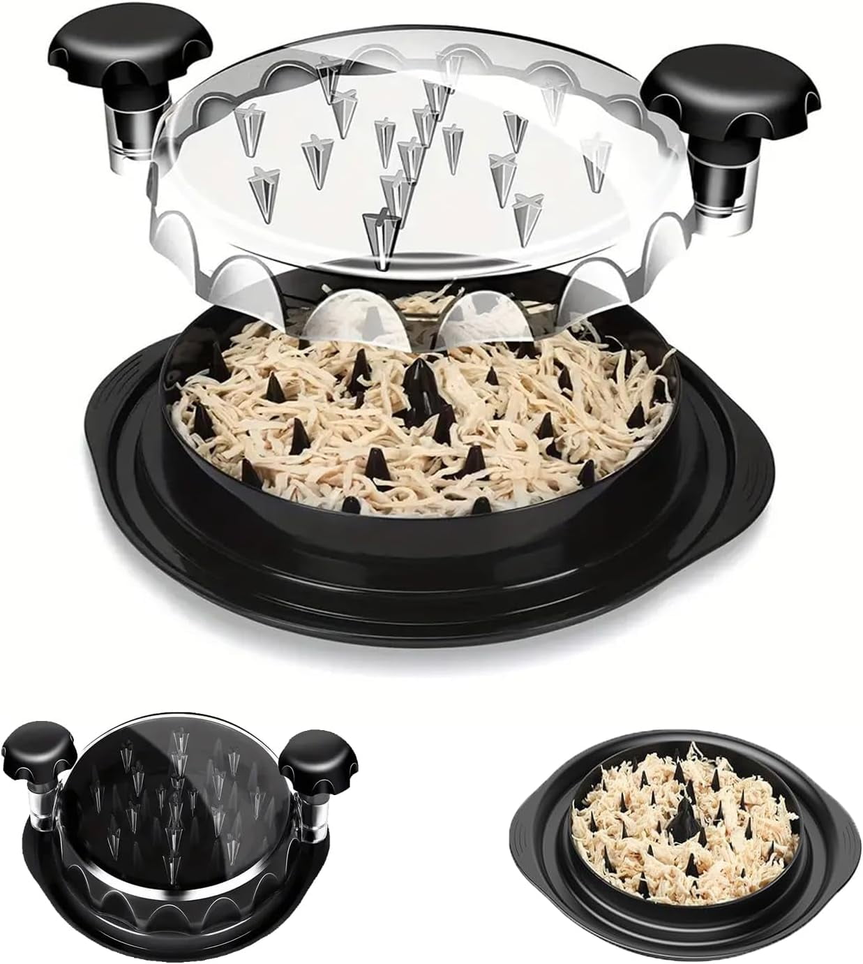 Chicken Chopper Chicken Chopper with Transparent Dsplay Cover Non-slip ...