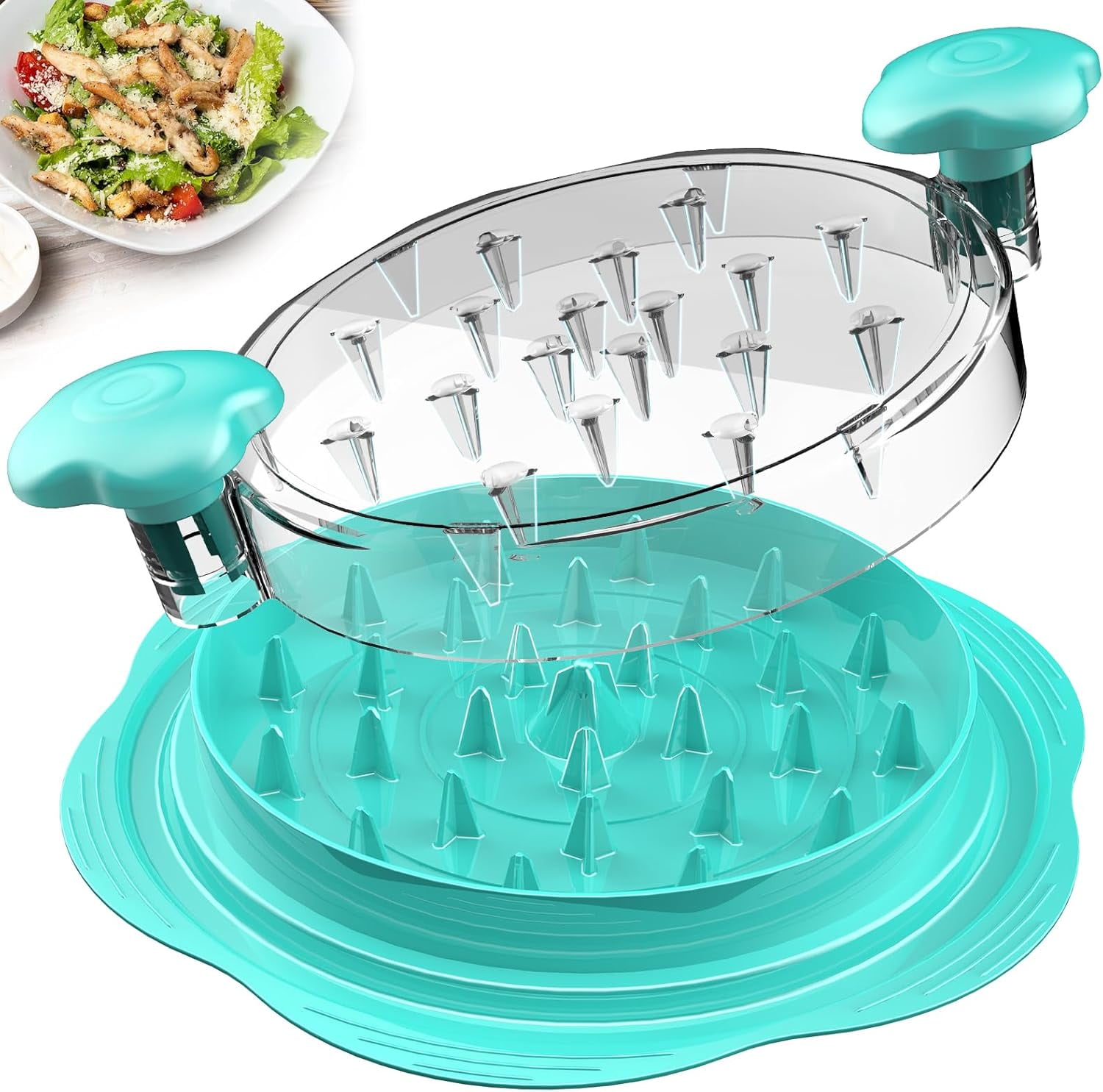 Chicken Chopper Large Chicken Breast Chopper Tool, Twist-Up Device with ...