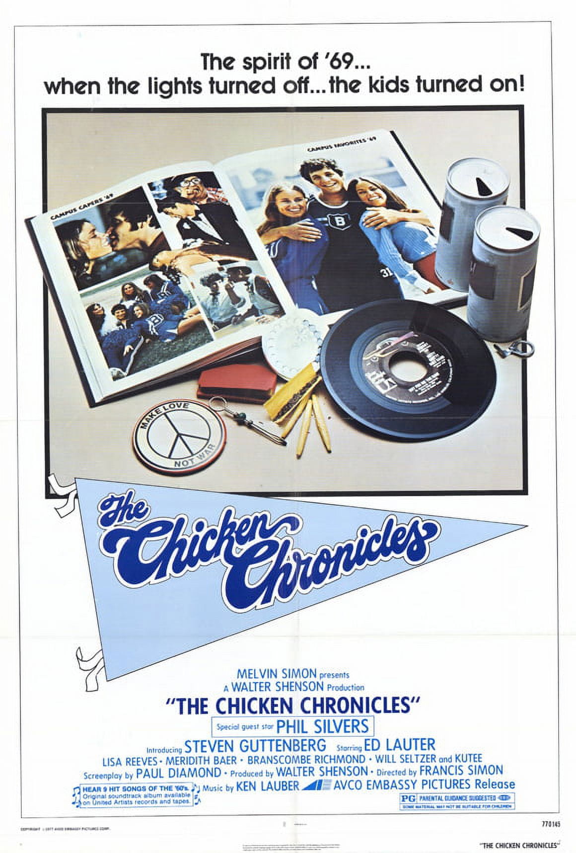 Chicken Chronicles - movie POSTER (Style A) (27" x 40") (1977 ...