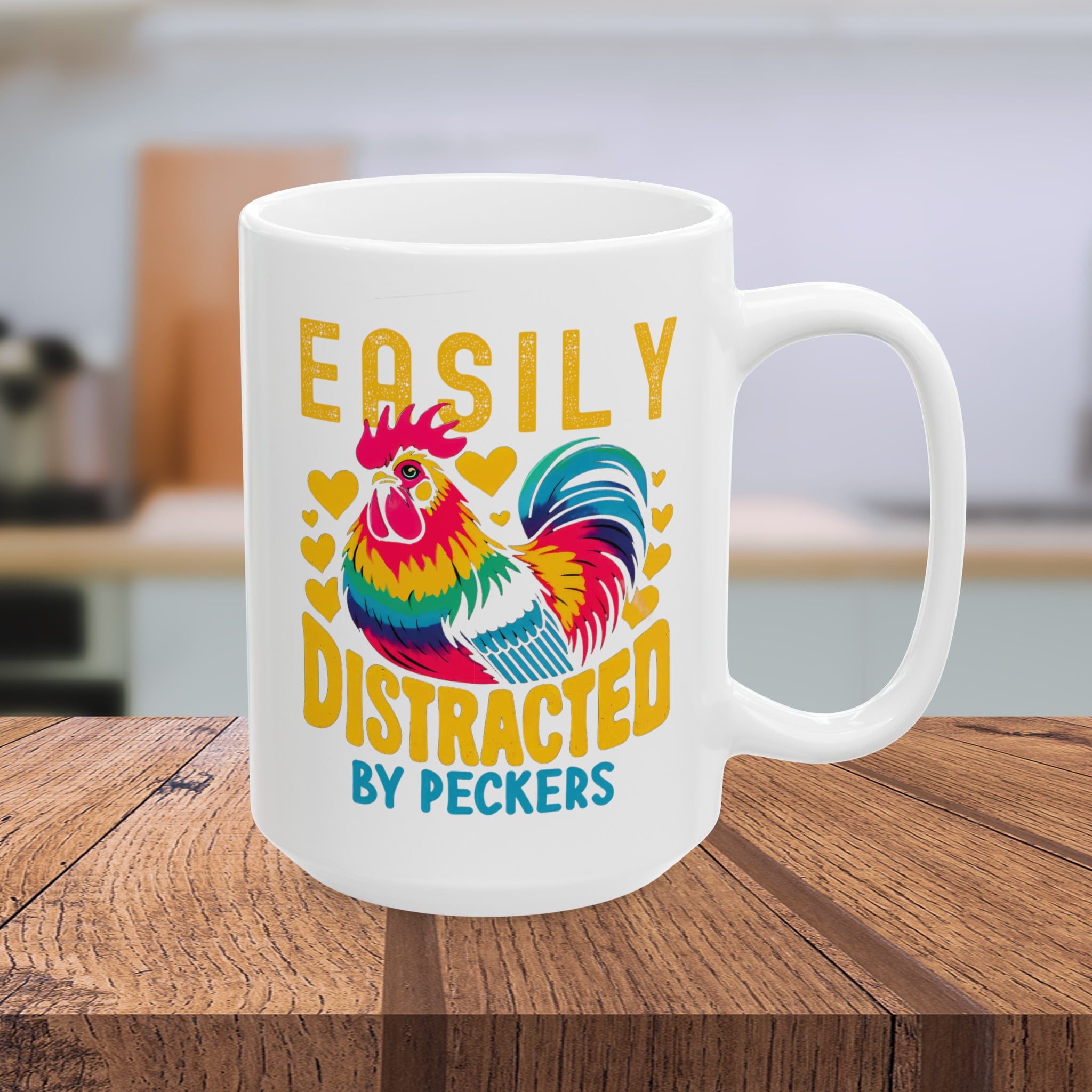 Chicken Coffee Mug, Funny Rooster Cup, Hen mug, Chicken Lovers Gift ...