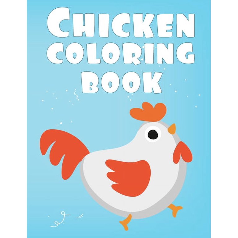 chickens coloring book