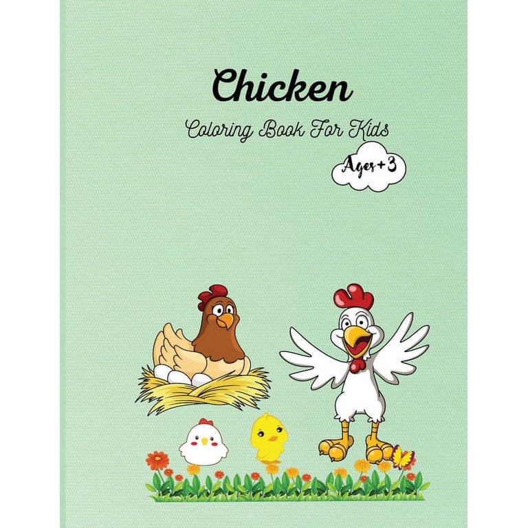 chicken coloring pages preschool