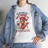 Chicken Comedy T-Shirt Hilarious Tee for Stand-Up Fans & Fun-Loving ...