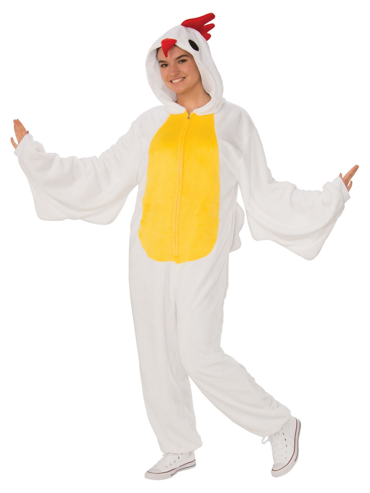 Rubies Clucking Chicken Comfy Wear Costume for Adults, Unisex Small ...