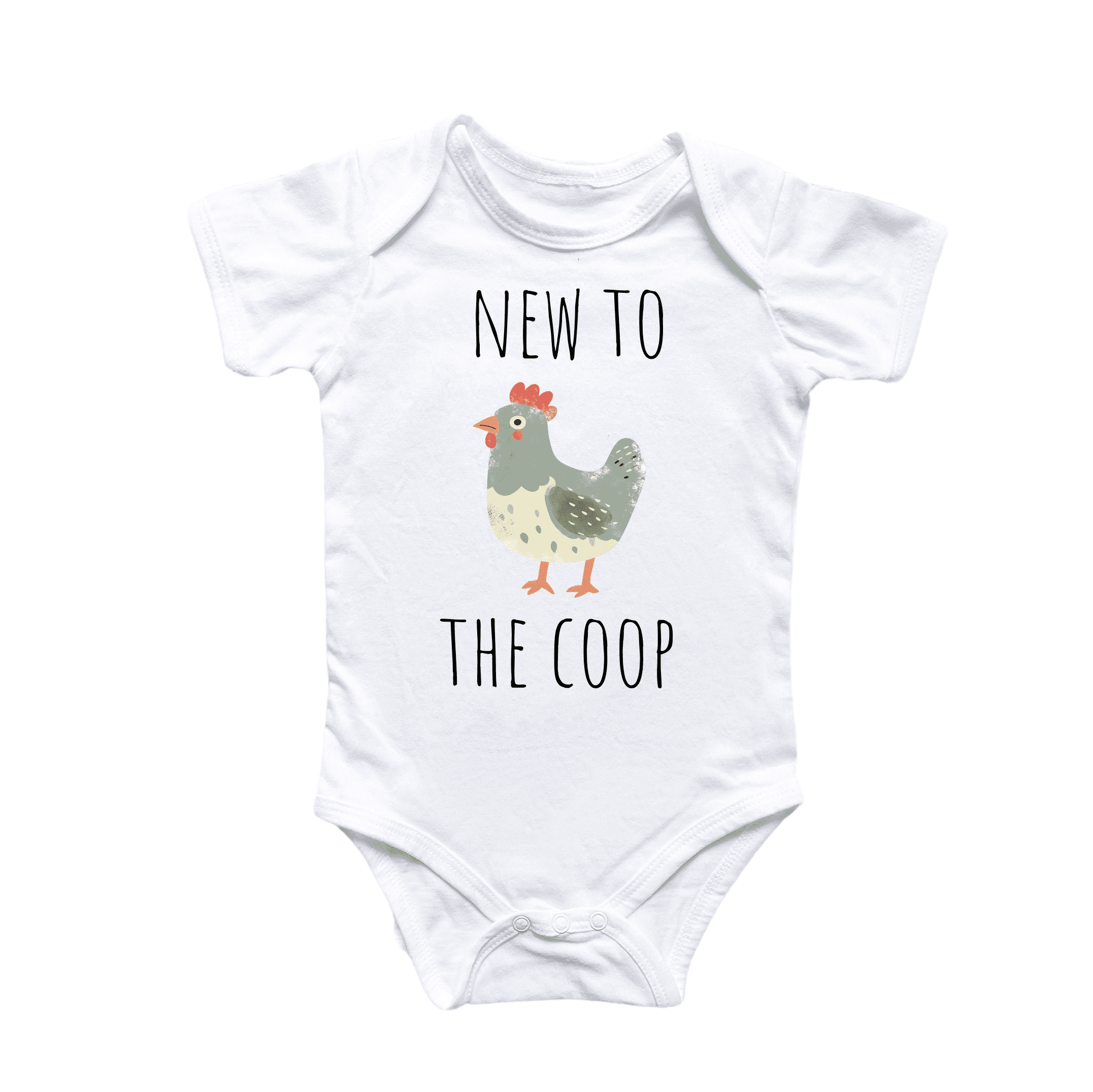 Chicken Coop - Baby Boy Girl Clothes Infant Bodysuit Funny Cute Newborn 9 - Walmart.com