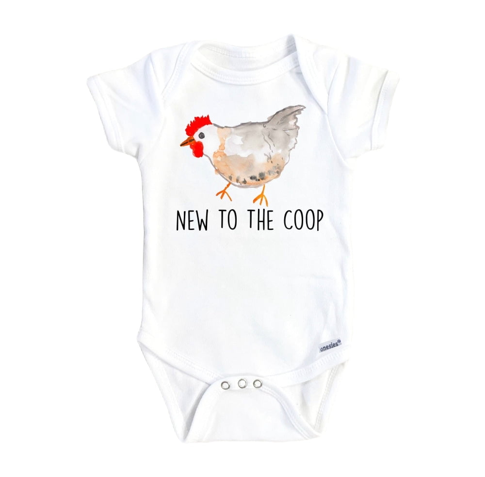 Chicken Coop Bodysuit Baby Boy Girl Clothes Infant Bodysuit Funny Cute Newborn GS1 - Walmart.com