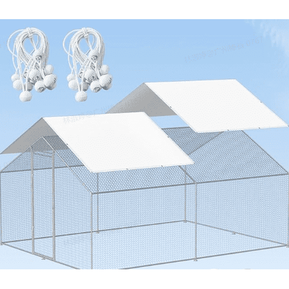 Chicken Coop Cover Large Walk-in Chicken Run Pen, Waterproof, Fence ...
