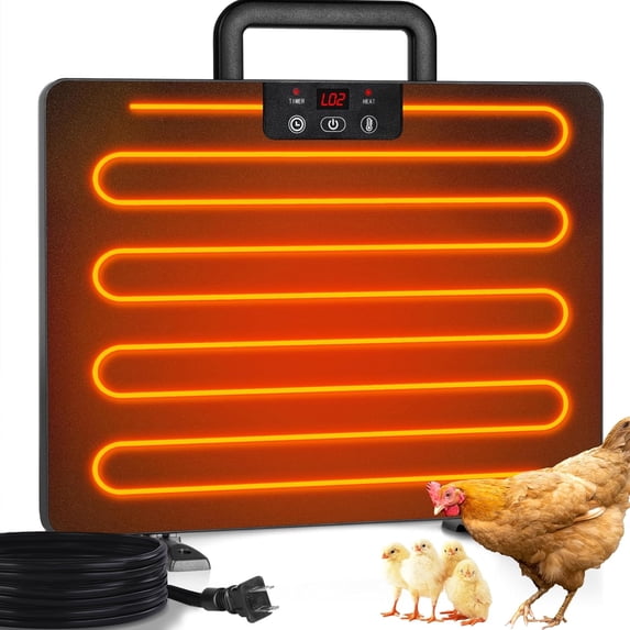 Chicken Coop Heater, Safe Chicken Coop Heater Heating Panel for Winter ...