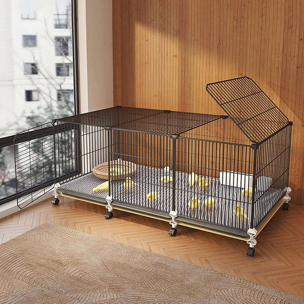 Chicken Coop Poultry Cage Duck Coop Hen House Small Animal Cage Large ...