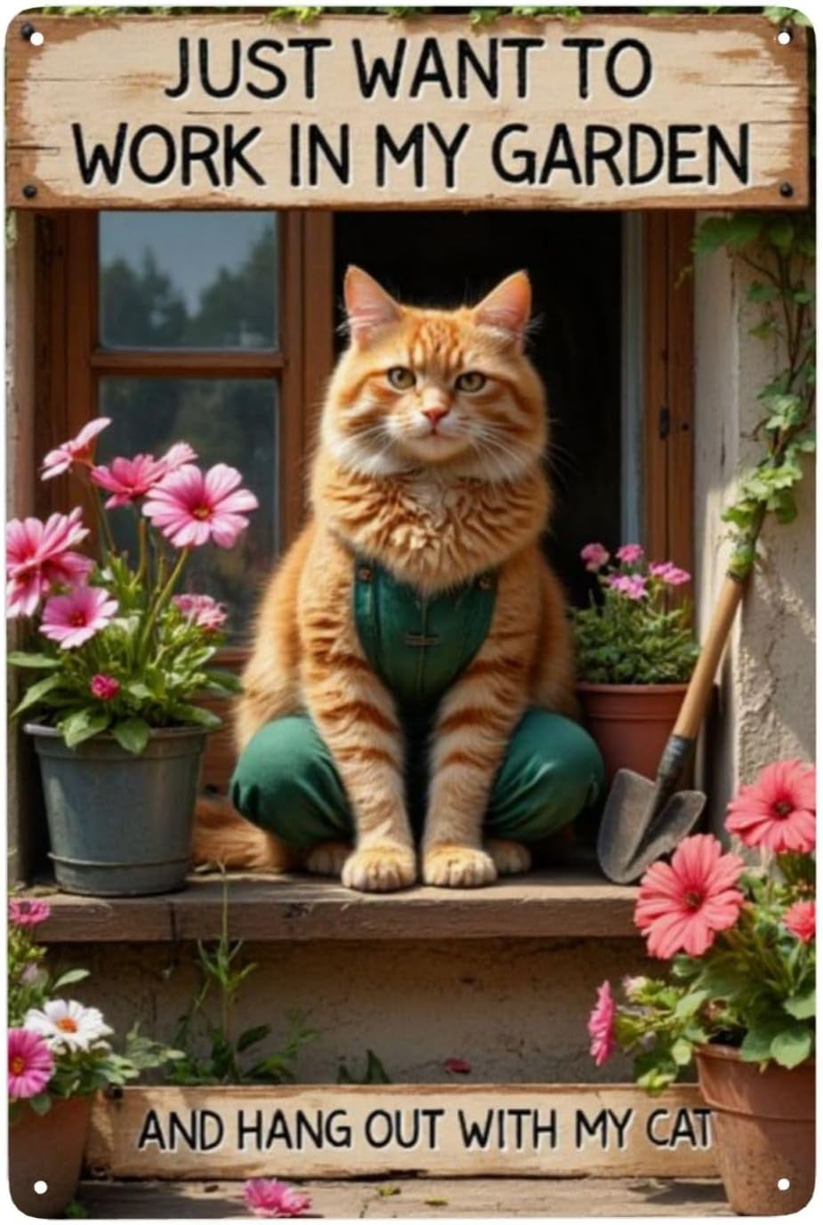 Chicken Coop Rules Tin Sign Farm Chicken Coop Signs Funny Metal Signs ...