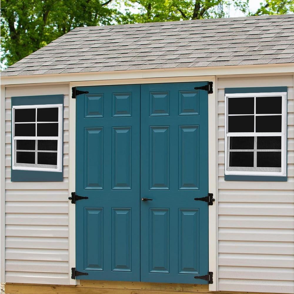 Chicken Coop Shed Window - White Sliding Flush Mount for Playhouses ...