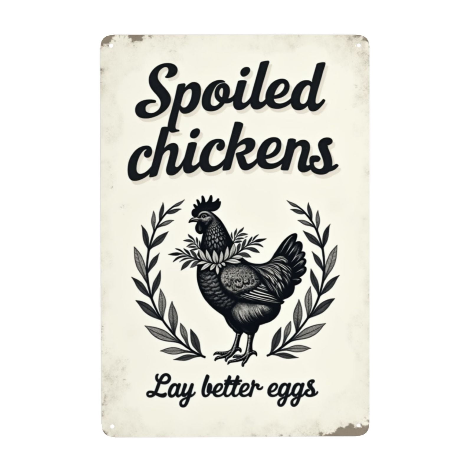 Chicken Coop Sign Chicken Coop Accessories Signs Chicken Coop Gifts ...